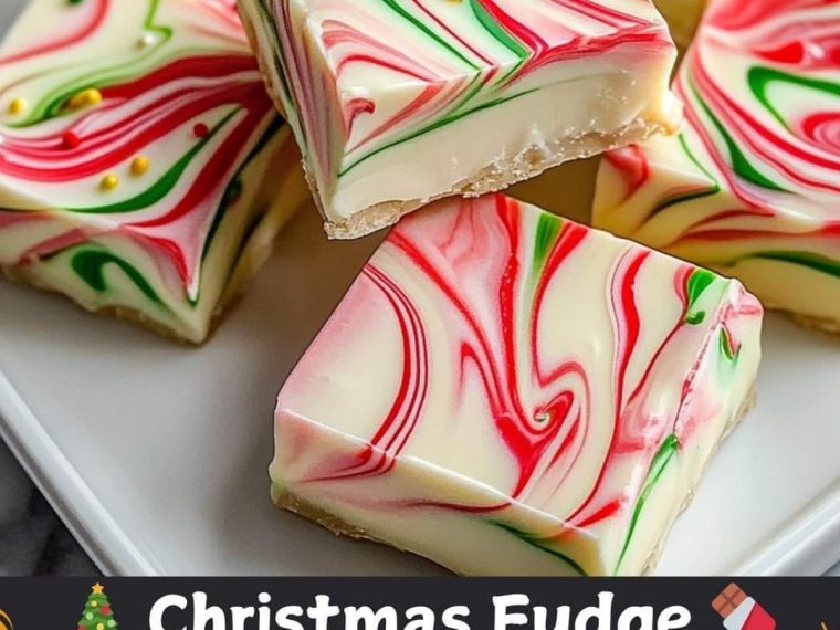 Festive Christmas Fudge Recipe 🎄🍫 – Home Flavor Ideas